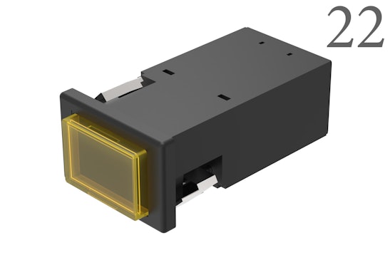 Push button, momentary and illuminated push button switch