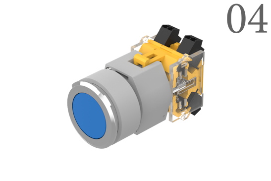 Push button, momentary and illuminated push button switch