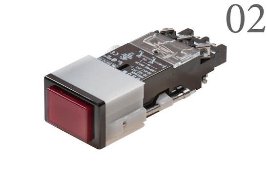 Push button, momentary and illuminated push button switch